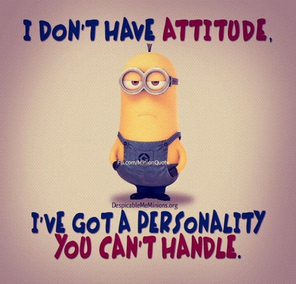 I dont have attitude | Jokes of the day (49403)