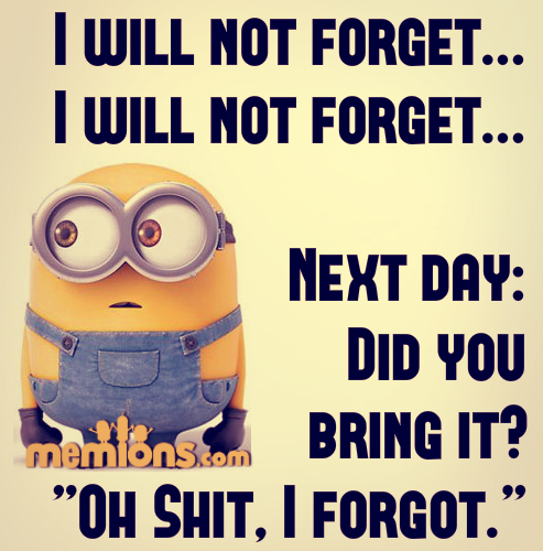 Joke for Wednesday, 20 April 2016 from site Minion Quotes - I will not ...